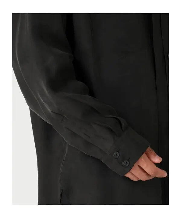 Yohji Yamamoto Pour Homme Curved Hem Shirt