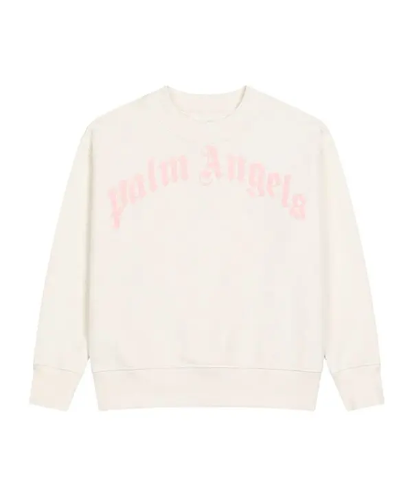 Palm Angels Printed Crewneck Sweatshirt