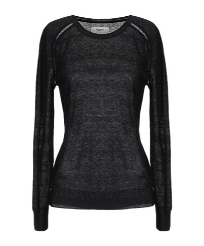 Isabel Marant Étoile Lightweight Long Sleeve Knit - Black