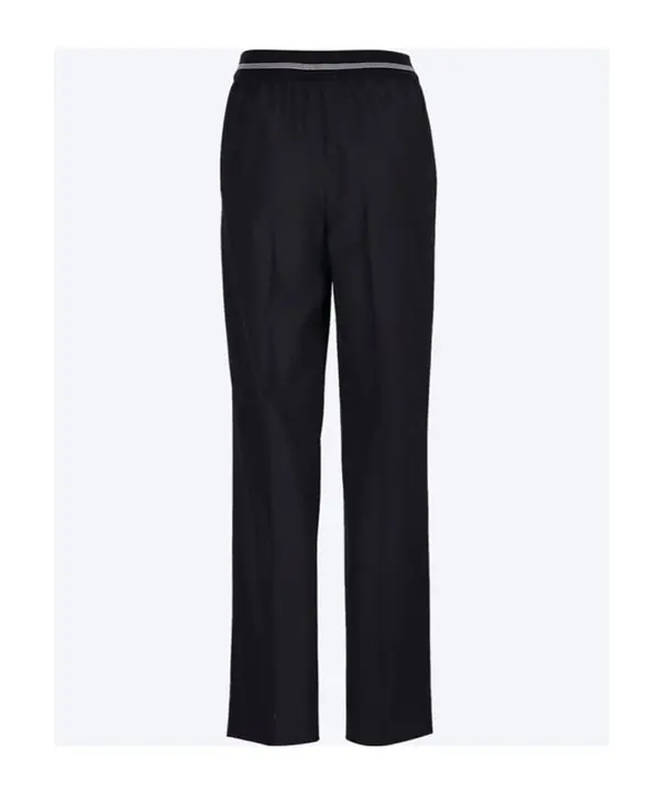 Miu Miu Elasticated Waistband Loose-fit Trousers