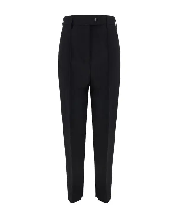 Prada High-waist Tapered-leg Trousers
