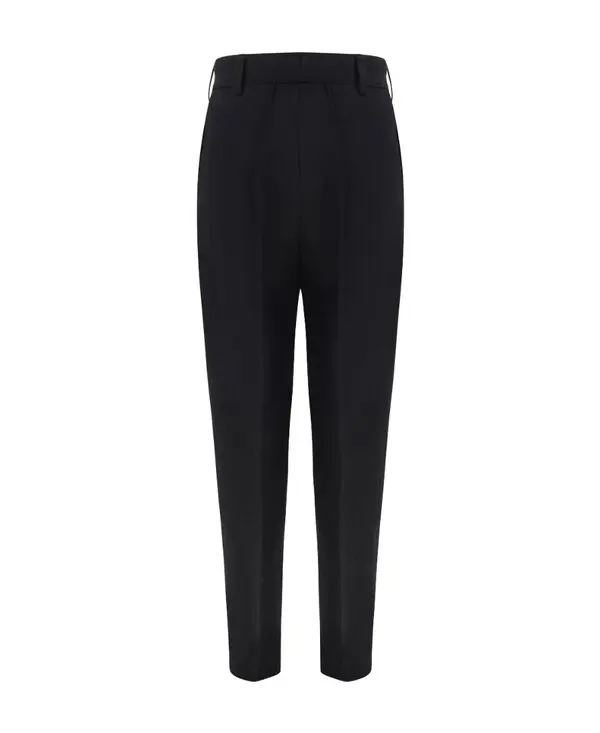 Prada High-waist Tapered-leg Trousers