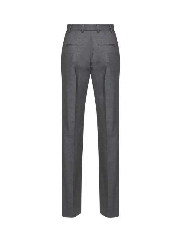 Giuseppe Di Morabito Dark Grey Virgin Wool Tailored Trousers