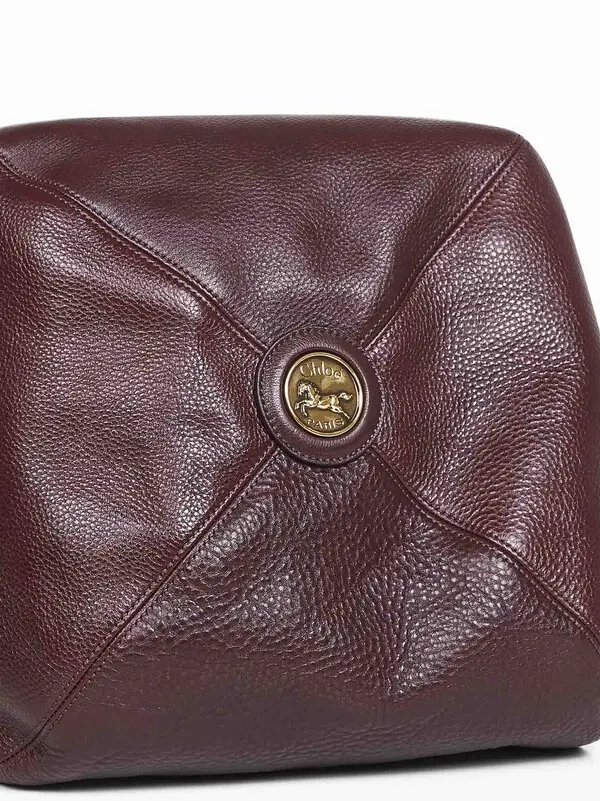Chloé Burgundy Balloon Shoulder Bag - Multicolor