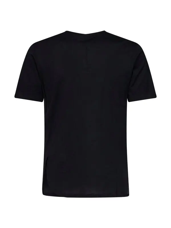 Fendi Black Cotton Jersey T-shirt With Ti Amo Print - Multicolor