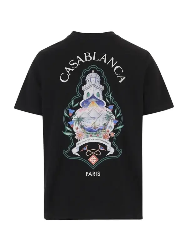Casablanca Classic T-shirt Hotel Emblem T-shirt