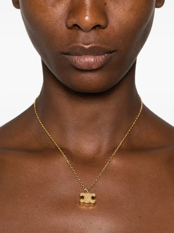 Celine Triomphe Chunky Necklace