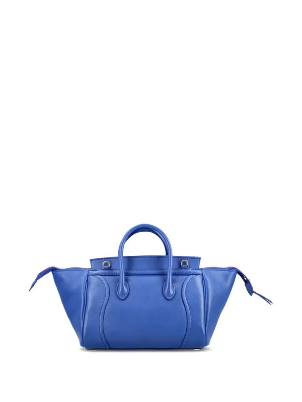 Celine Luggage Small Leather Tote Bag