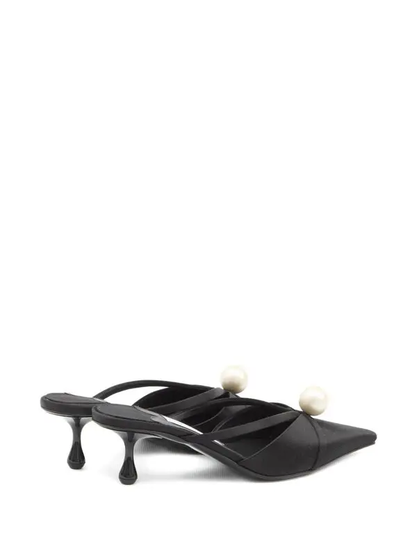 JIMMY CHOO Sana Leather Mules