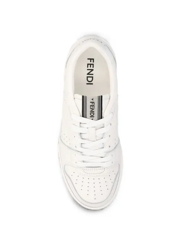Fendi Match Leather Sneakers - Multicolor