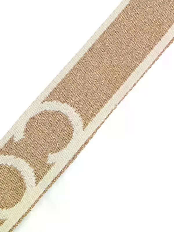 COCCINELLE Nastro Signature Jacquard Logo-motif Shoulder Strap
