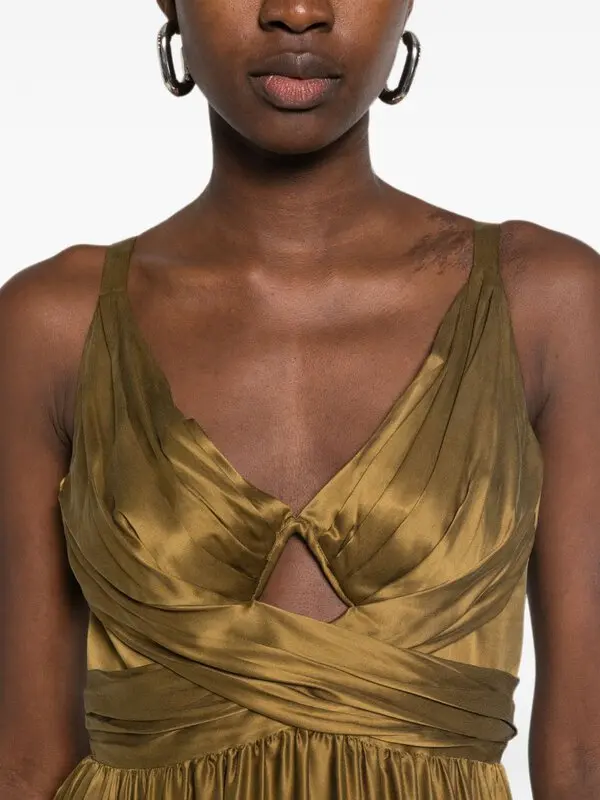 Zimmermann Silk Draped Dress
