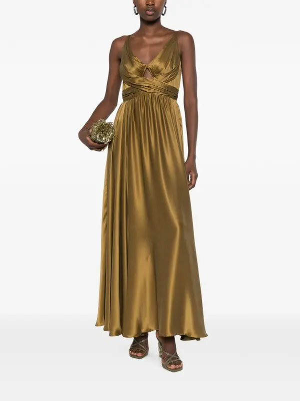 Zimmermann Silk Draped Dress