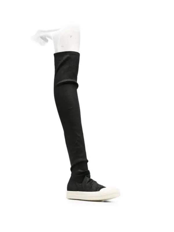 Rick Owens Over-the-knee Denim Boots