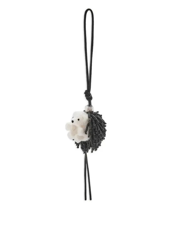 Loewe Hedgehog Felt Charm - Multicolor