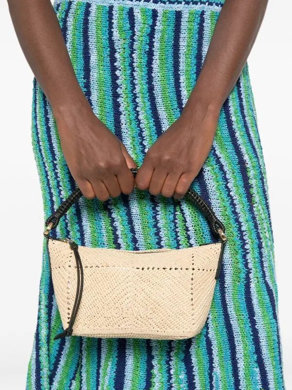 Loewe Cala Raffia Pouch