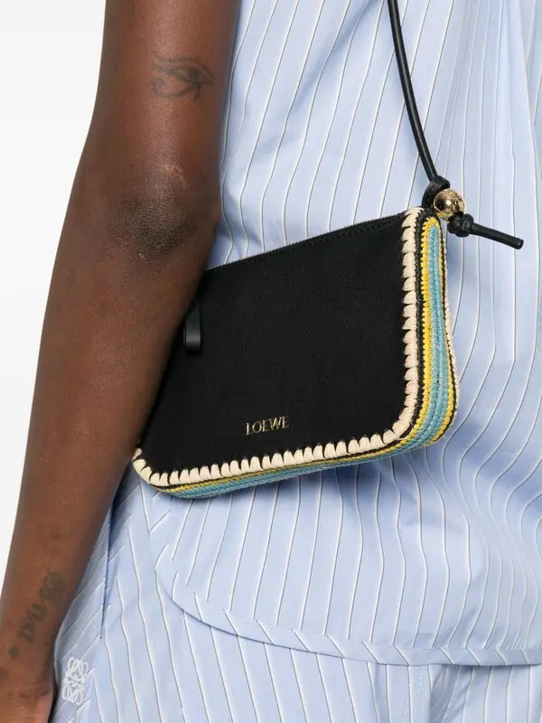 Loewe Rio Leather Mini Bag - Multicolor