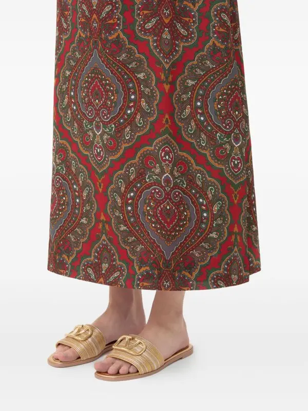 Valentino Garavani Vlogo Signature Flat Sandals - Multicolor