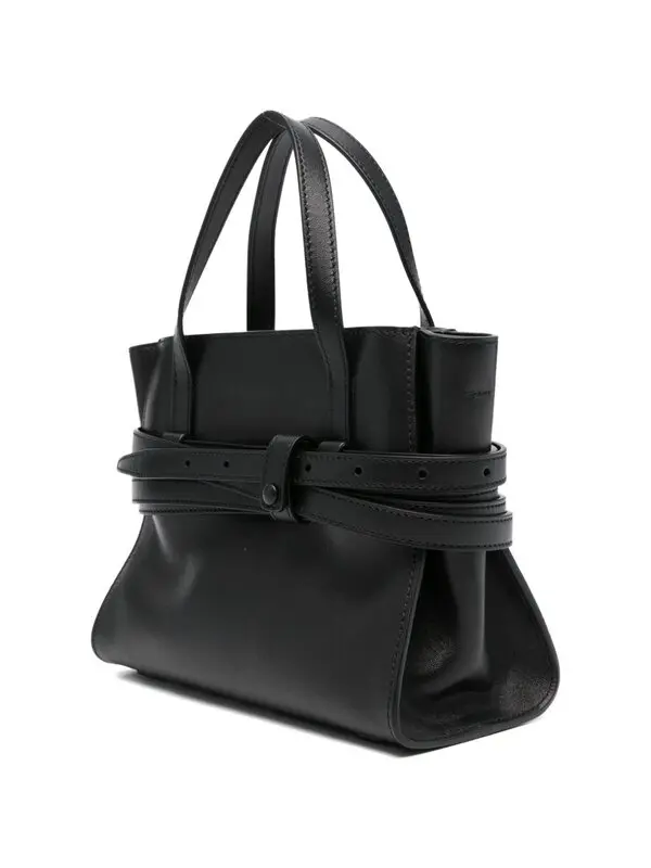 Moschino Tie Me Small Leather Handbag - Multicolor