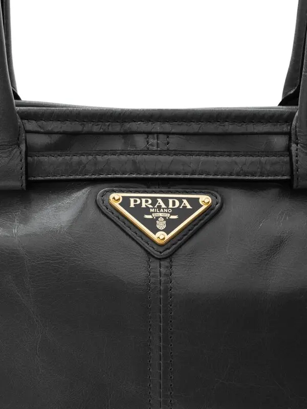 Prada Bonnie Leather Handbag