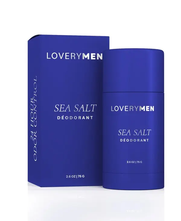 LOVERY Sea Salt Aluminum Free Deodorant Stick