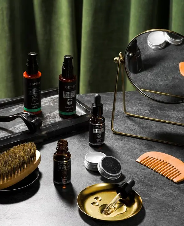 LOVERY Beard Grooming And Growth Kit