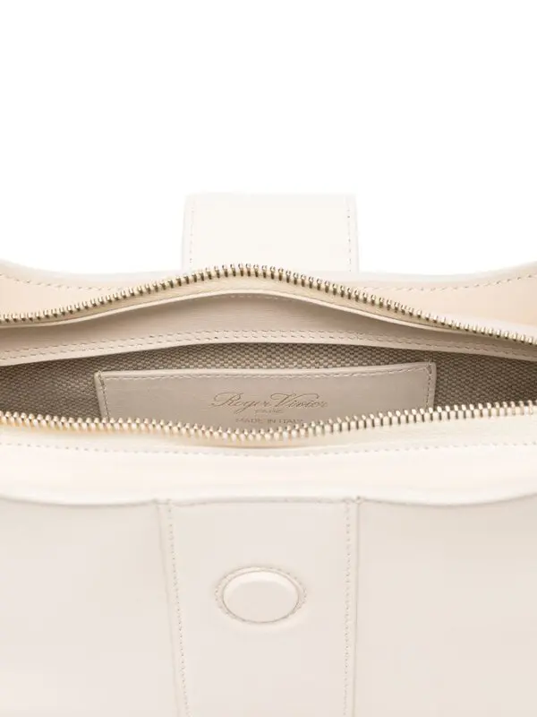 ROGER VIVIER Belle Vivier Mini Leather Hobo Bag
