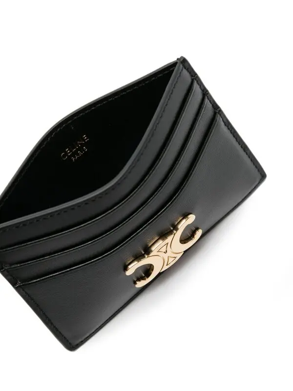 Celine Triomphe Leather Card Case