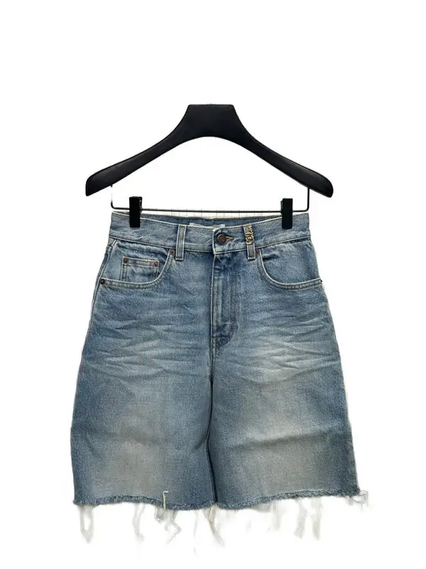 Chloé Denim Bermuda Shorts