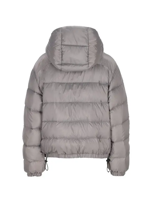 Miu Miu Hooded Padded Coat - Multicolor