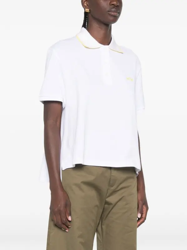 Loewe Anagram Embroidered Piqué Polo Shirt