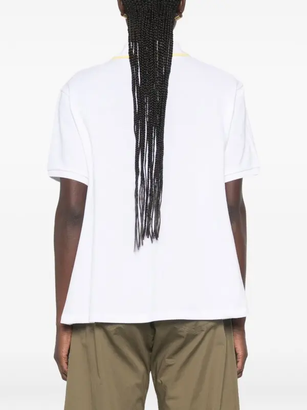 Loewe Anagram Embroidered Piqué Polo Shirt