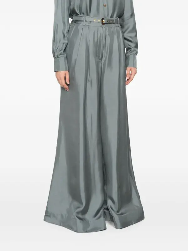 Zimmermann Silk Wide-leg Trousers