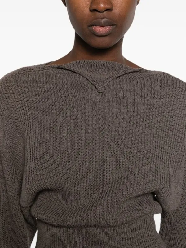 Rick Owens Wool V-necked Sweater