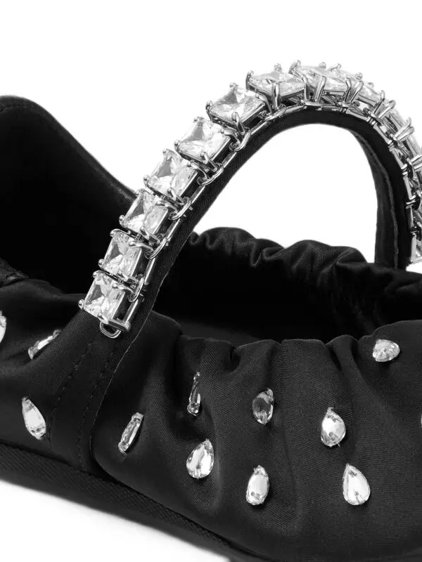 JIMMY CHOO Jade Leather Ballets