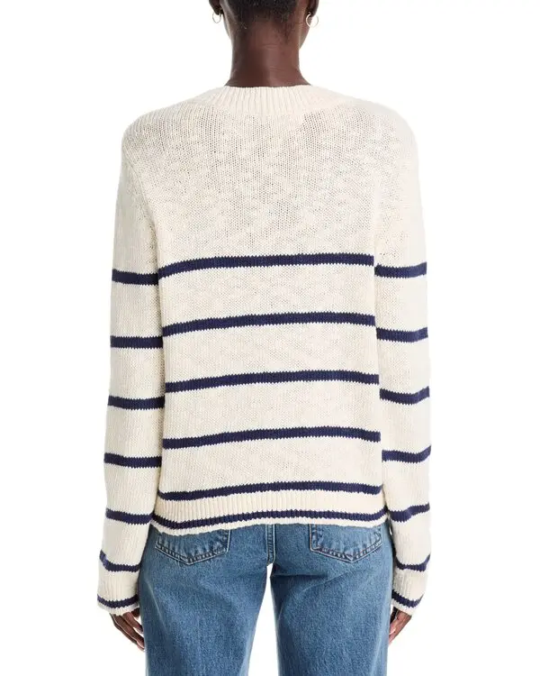 Tommy Bahama Cotton Printed Crewneck Sweater - Coconut