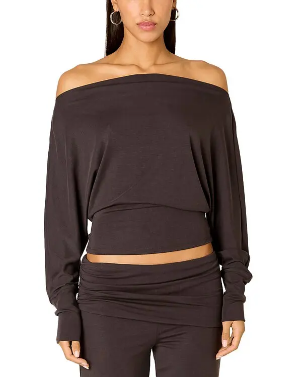 NIA Elisabetta Off-the-shoulder Top