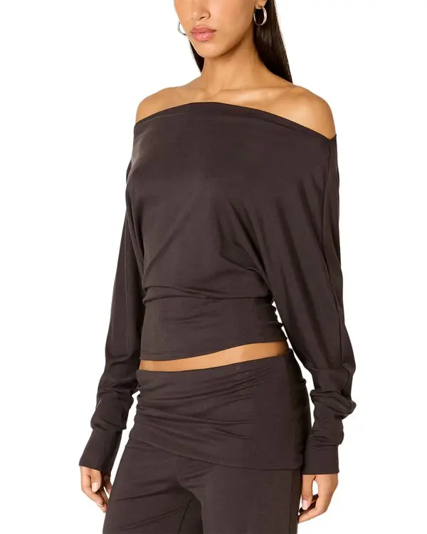 NIA Elisabetta Off-the-shoulder Top