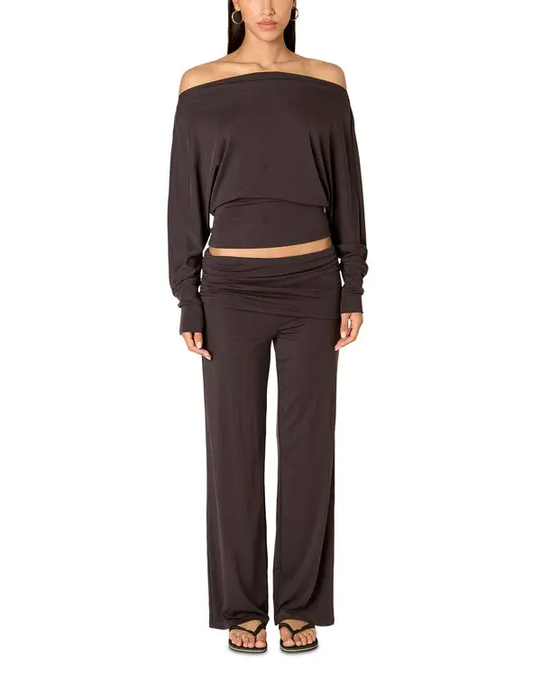 NIA Elisabetta Off-the-shoulder Top