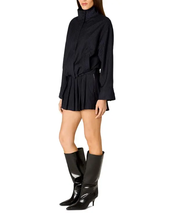 NIA Pinstriped Skirt