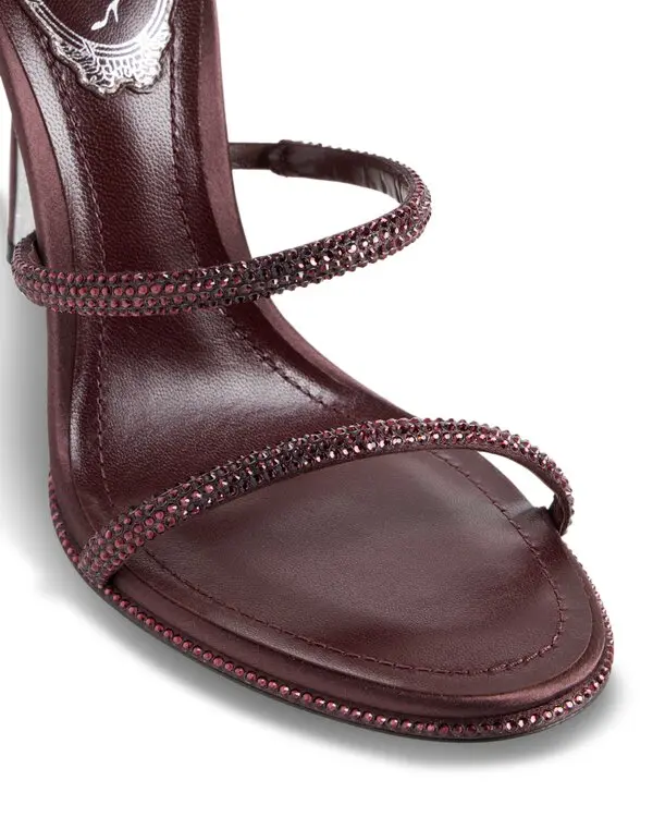 Rene Caovilla Embellished Stiletto Sandals
