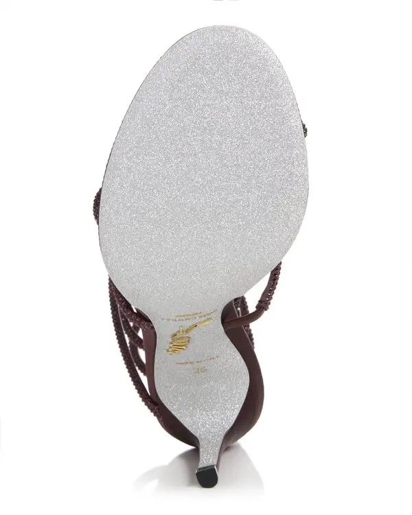 Rene Caovilla Embellished Stiletto Sandals