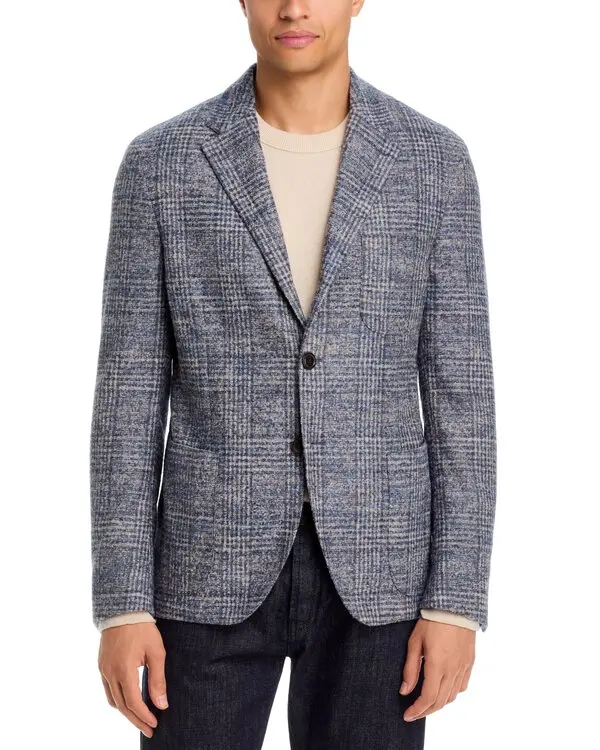 Etro Regular Fit Plaid Blazer