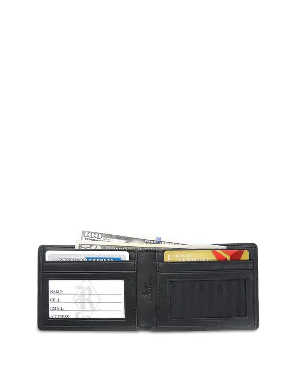 ROYCE NEW YORK Leather Bifold Wallet