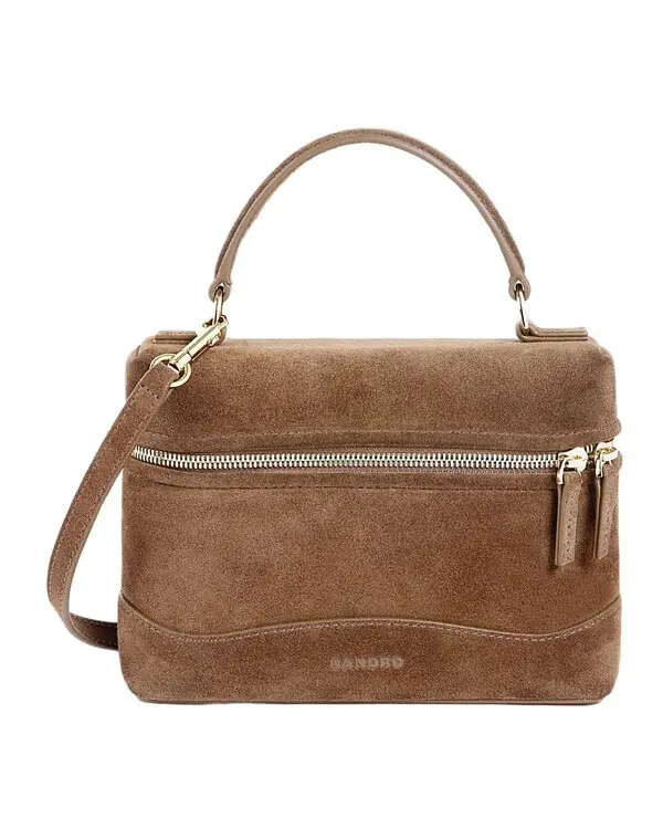 Sandro Tangolino Suede Bag