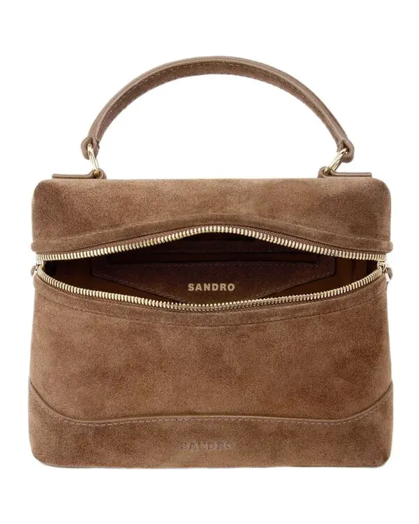 Sandro Tangolino Suede Bag