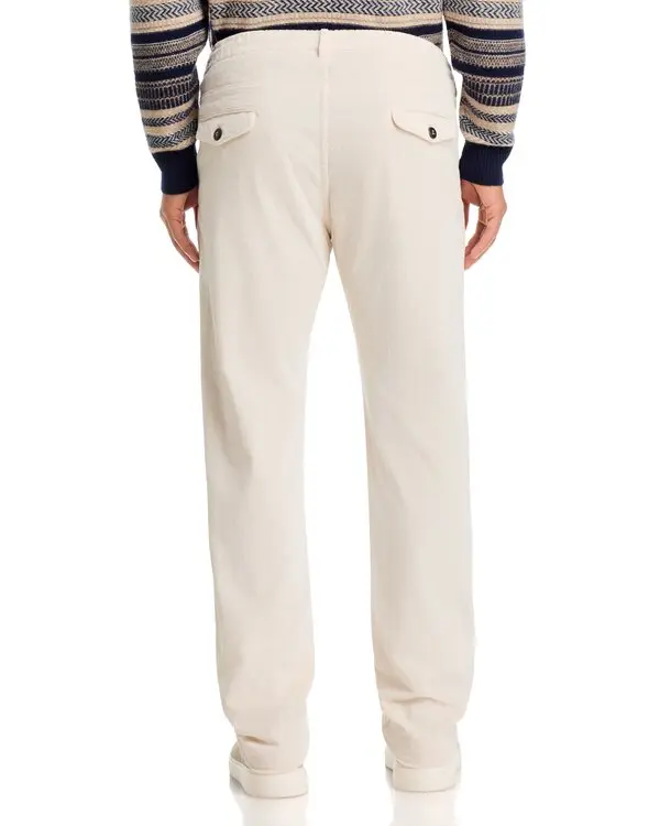 Eleventy Cotton Modal Drawstring Jogger Pants - Ivory