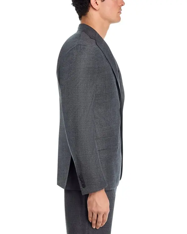 Vince Regular Fit Plaid Suit Jacket