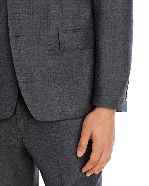 Vince Regular Fit Plaid Suit Jacket