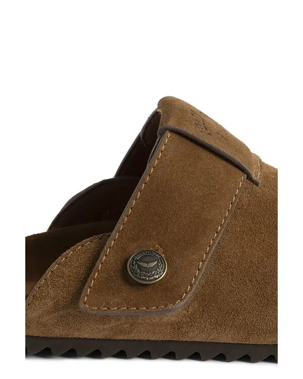 Zadig&Voltaire Santa Fe Suede Clogs